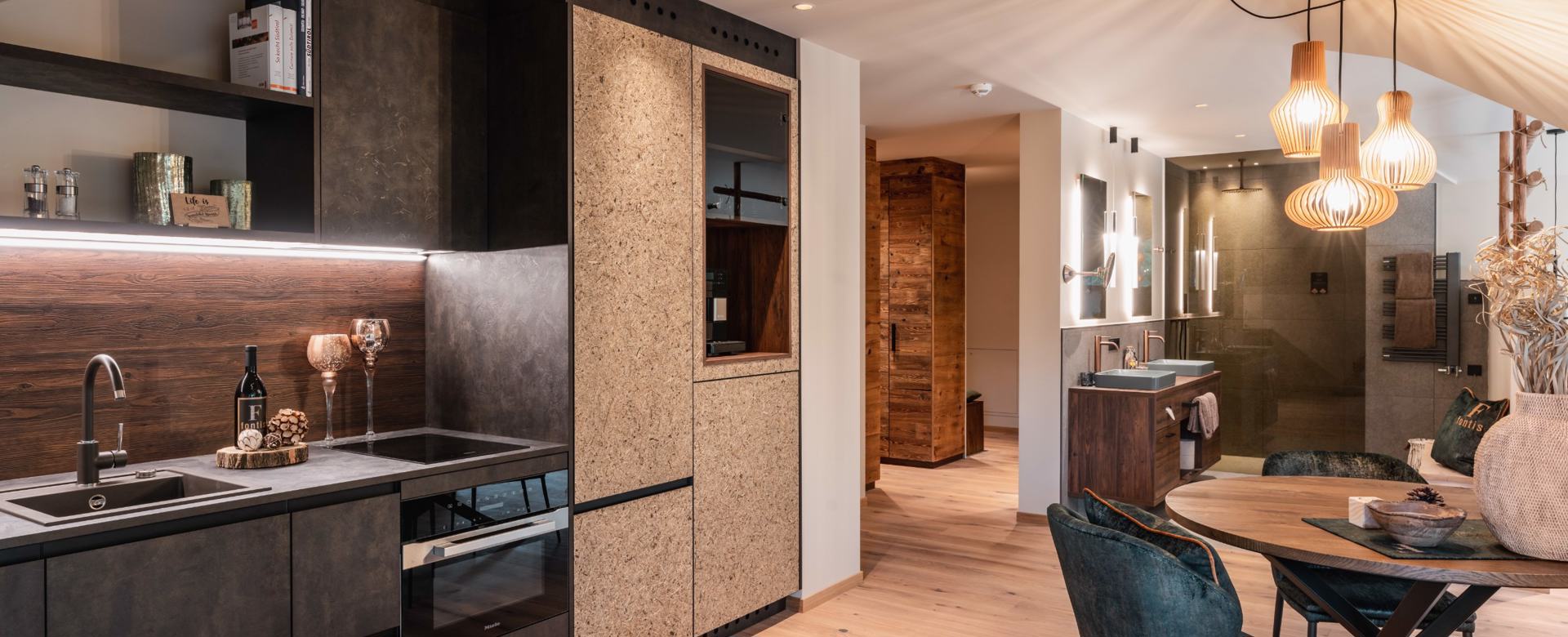 Loft Suite - Luxury Spa Lodge Fontis in Südtirol